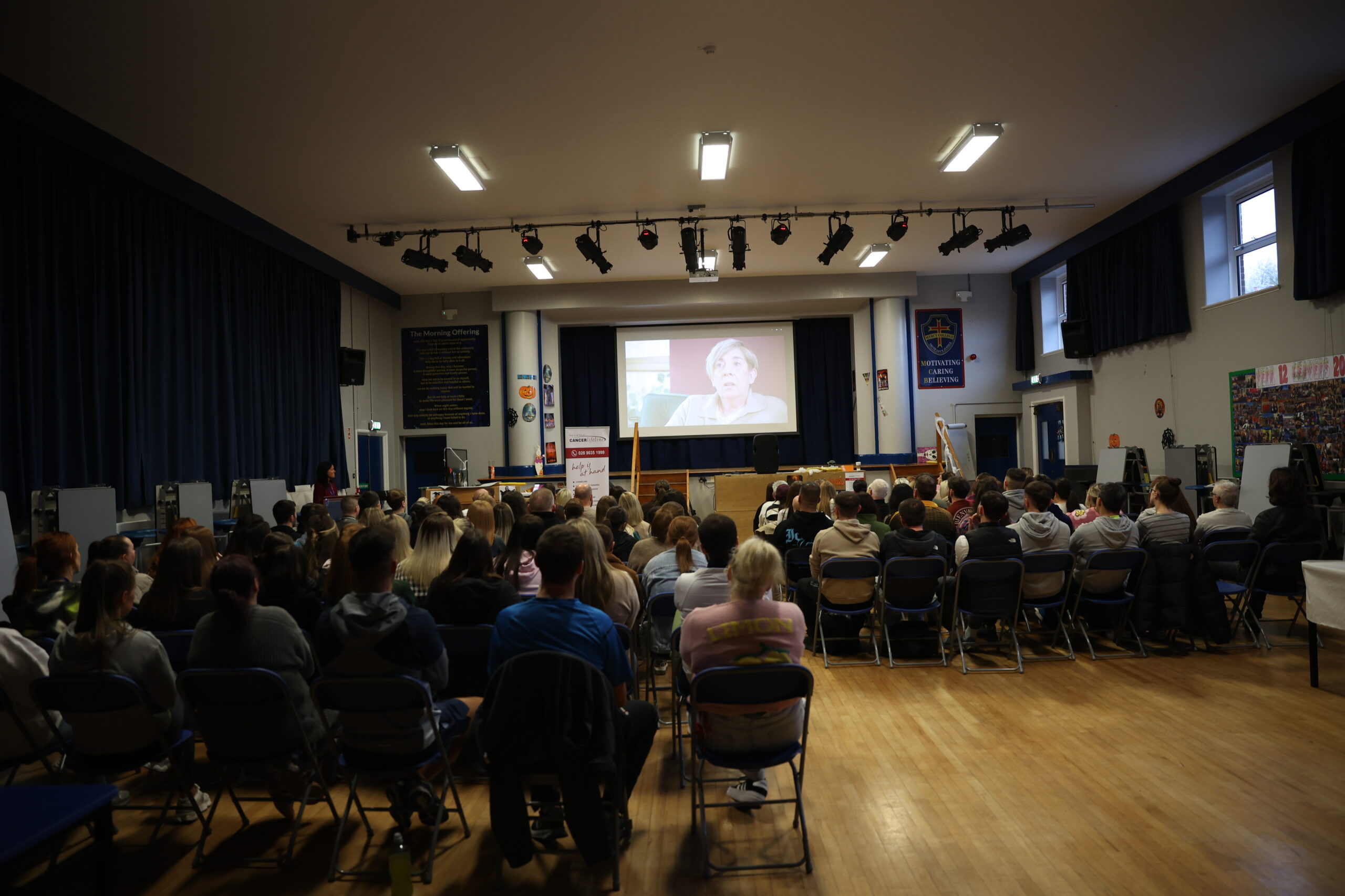 Cancer Lifeline visit Mercy College for staff wellness day - Cancer ...